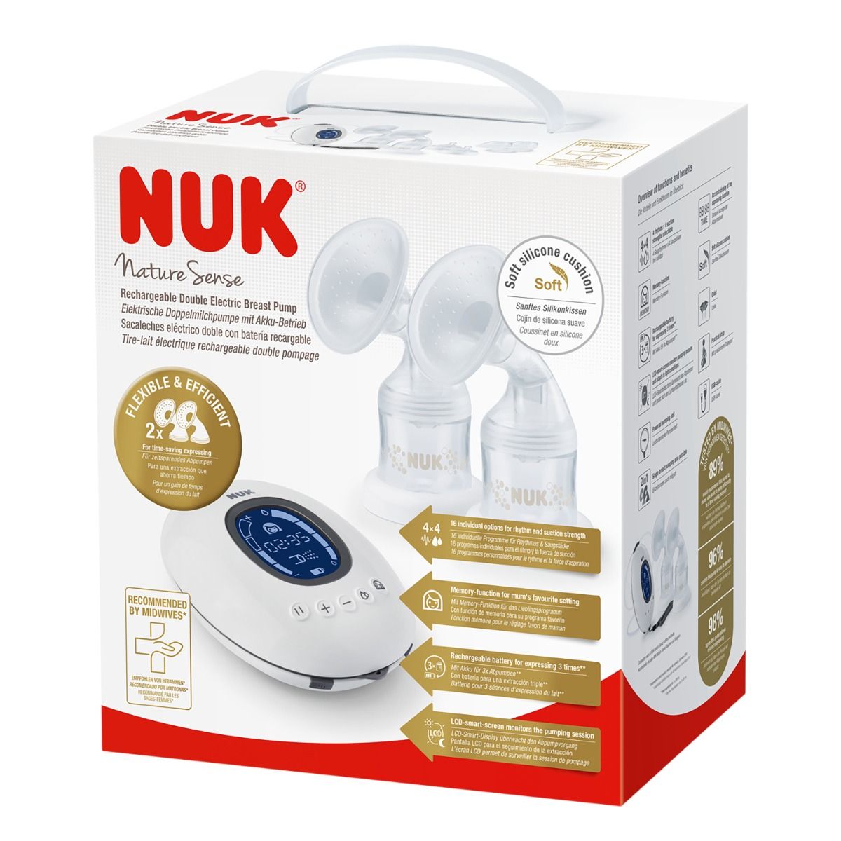 NUK Nature Sense Double Electric Breast Pump
