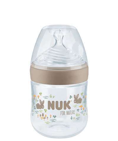 NUK for Nature baby bottle with Temperature Control