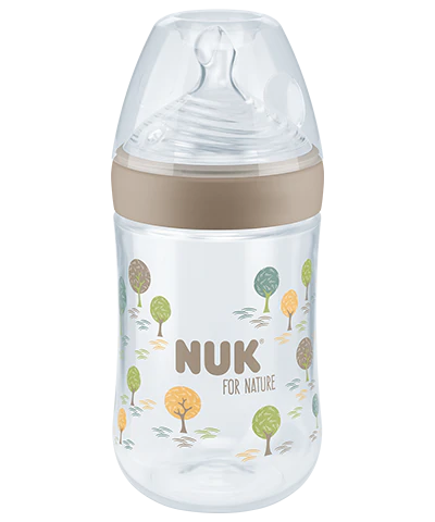 NUK for Nature baby bottle with Temperature Control